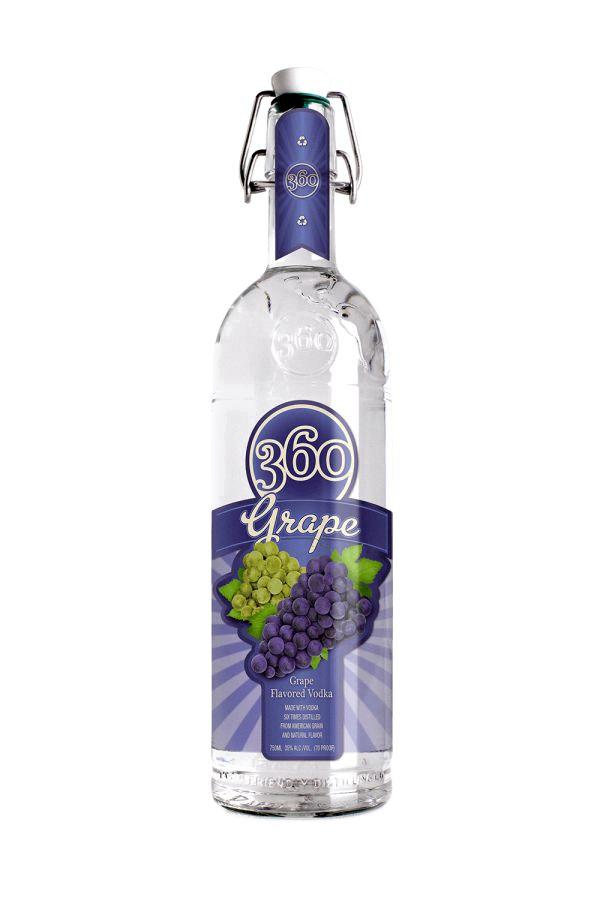 Indulge in Eco-Friendly Luxury with 360 Vodka's Grape