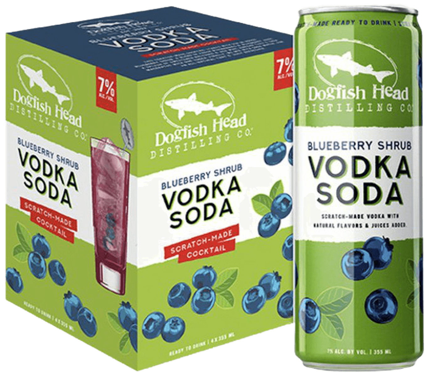 Taste the Refreshing Goodness of Dogfish Head Vodka Soda!