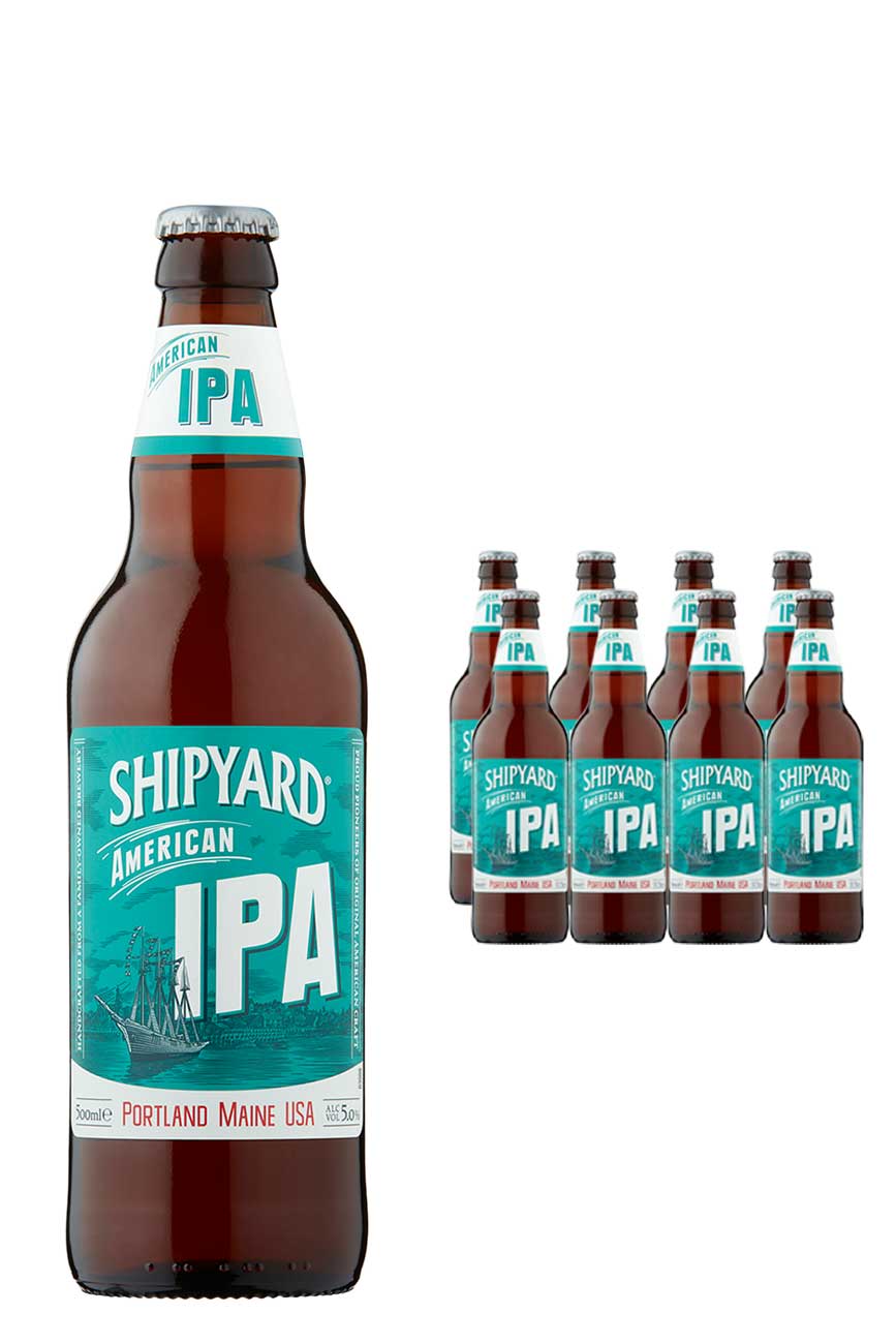 Taste the Bold Citrusy Flavour of Shipyard American IPA!