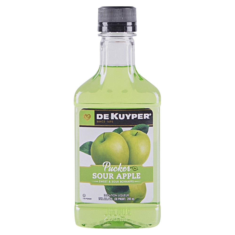 A Burst of DeKuyper Sour Apple Pucker!